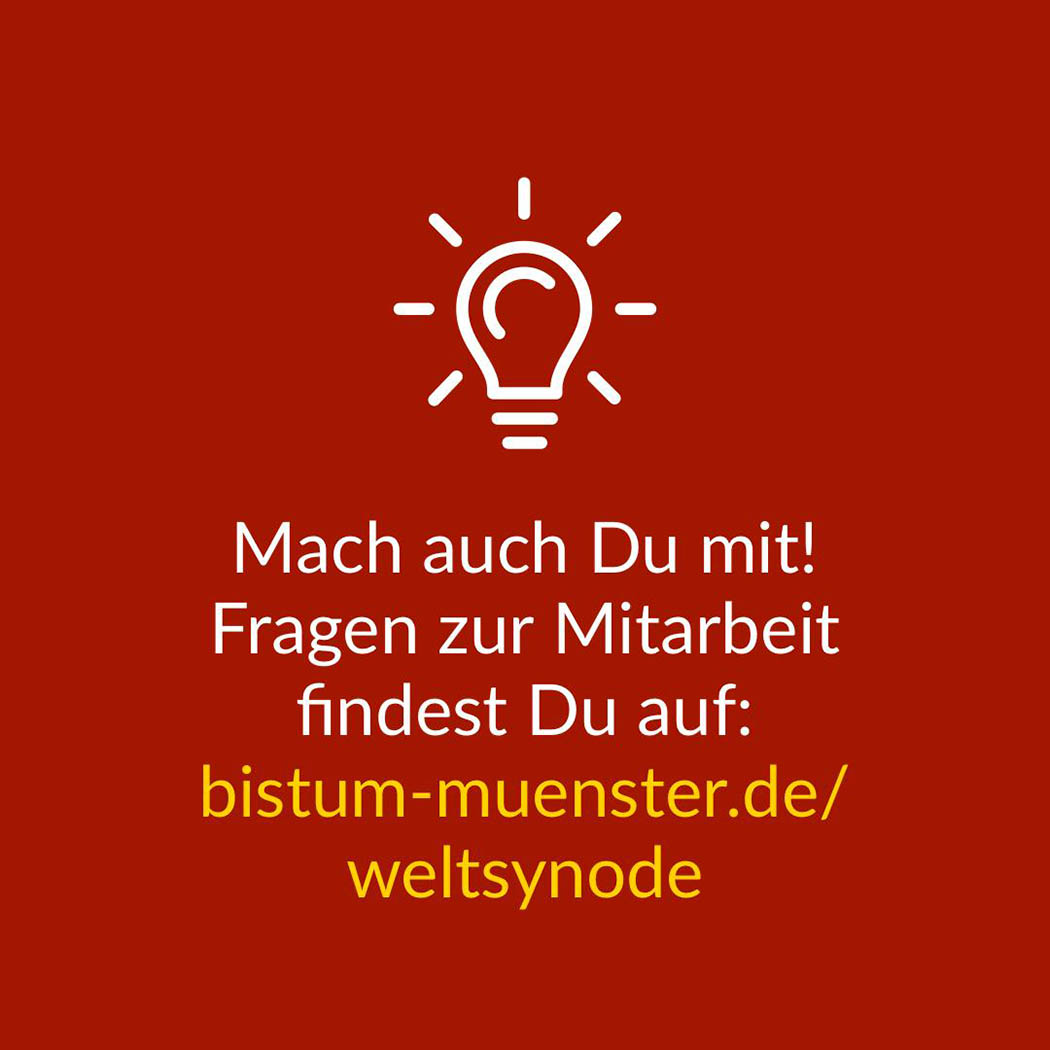 Bistum Münster beteiligt sich an weltweitem synodalen Weg - Bistum Münster Bistum Münster beteiligt sich an weltweitem synodalen Weg - Bistum Münster